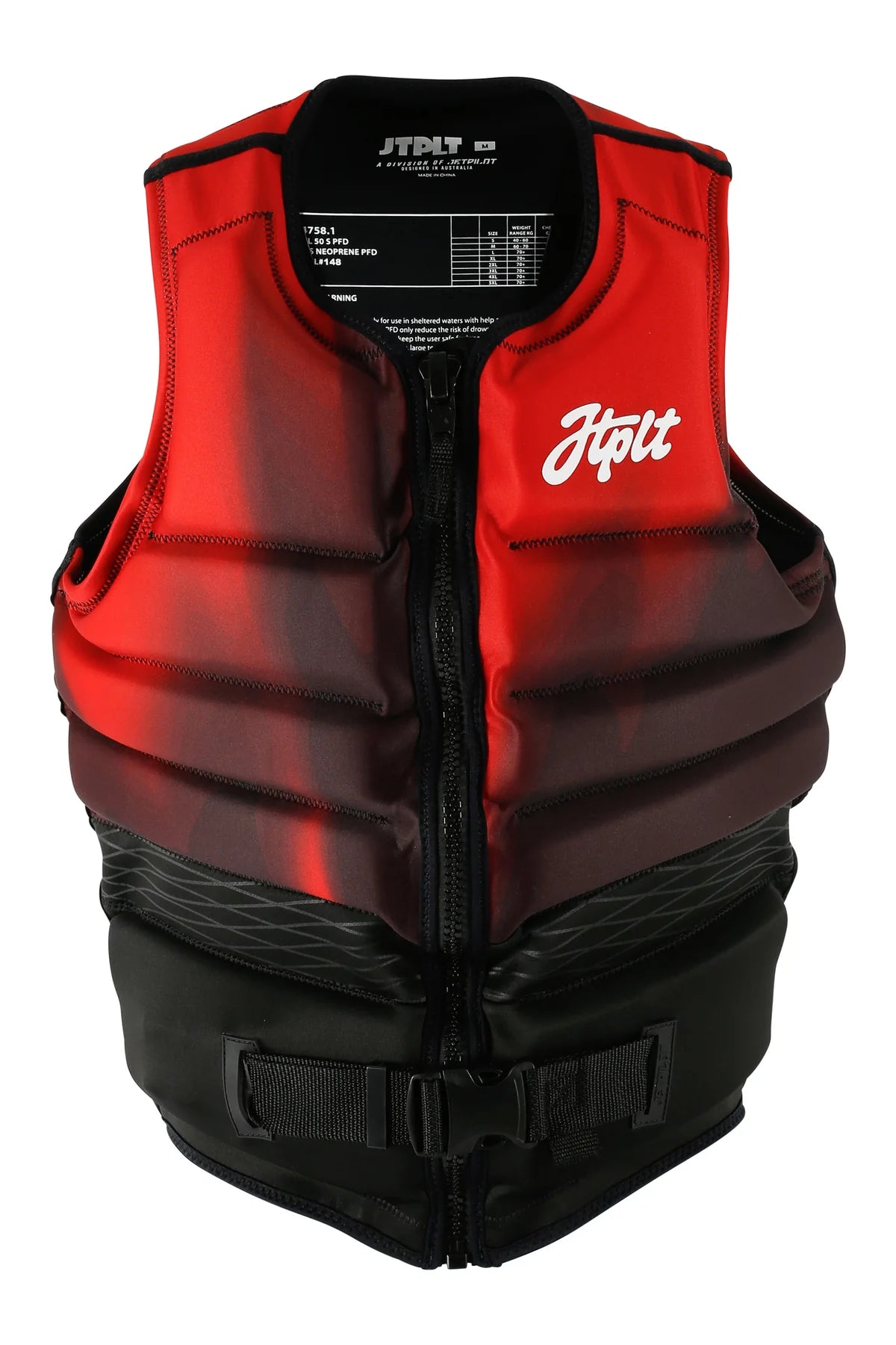 Jetpilot Phase Hyperflex Mens Life Jacket - Red – Wake Watersports
